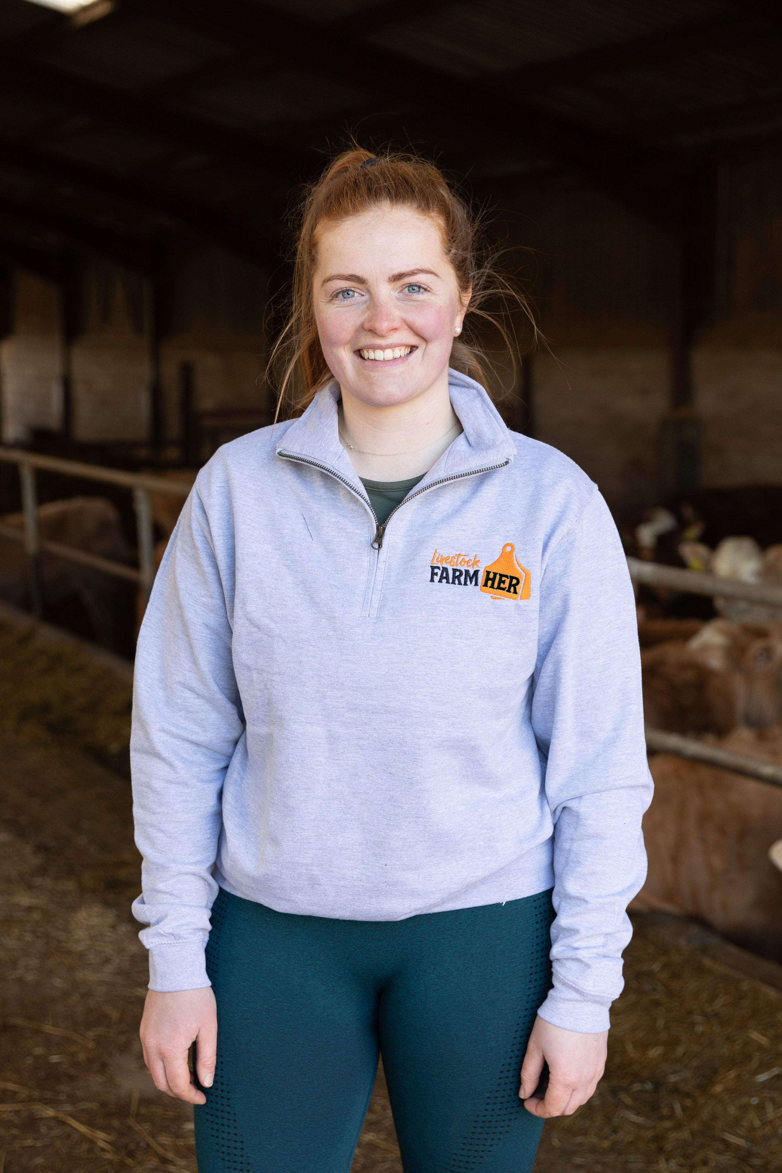 1/4 Zip Jumper – Livestock FarmHER Merch